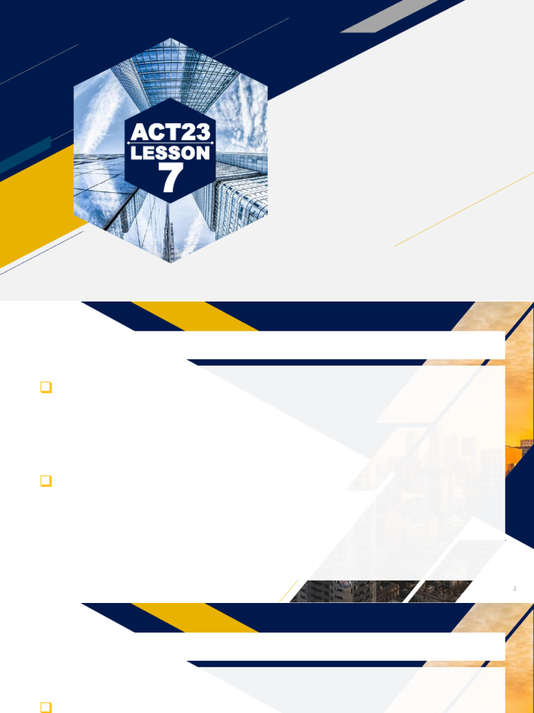 ACT23 P07 The Balanced Scorecard | PDF | Innovation | Economies