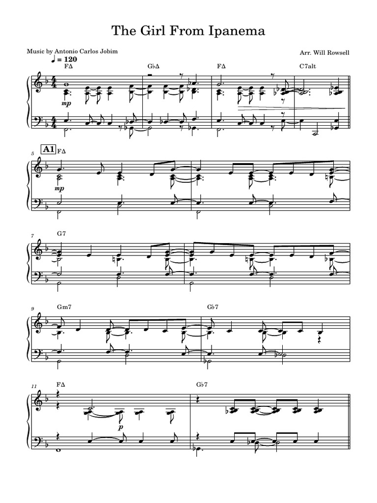 The Girl From Ipanema | PDF