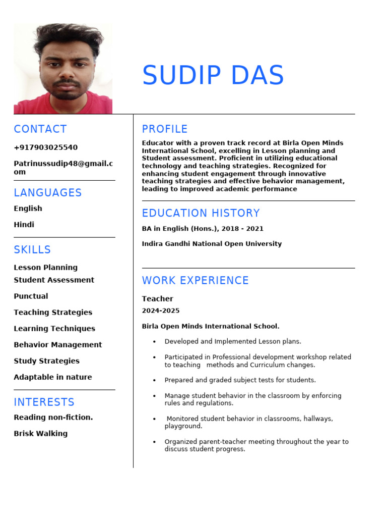 Sudip Word | PDF