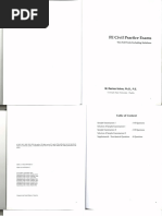 PE Civil - Structural Practice Exam | PDF | Beam (Structure) | Deep ...