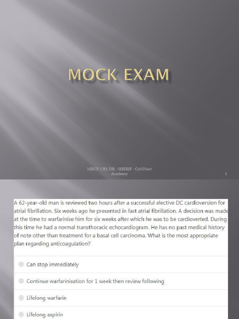 Mock Exam | PDF