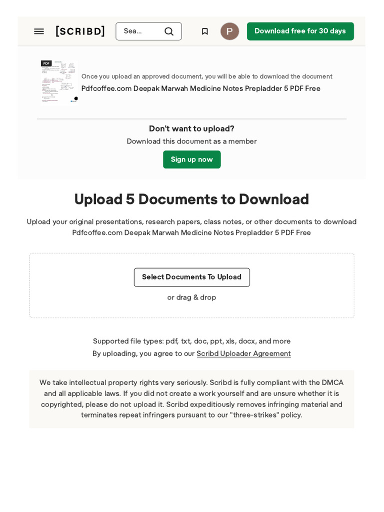 Upload A Document - Scribd | PDF | Scribd