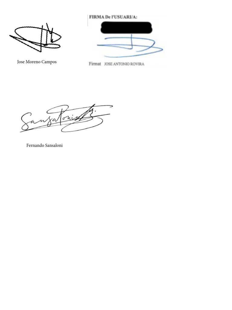 Signatures | PDF