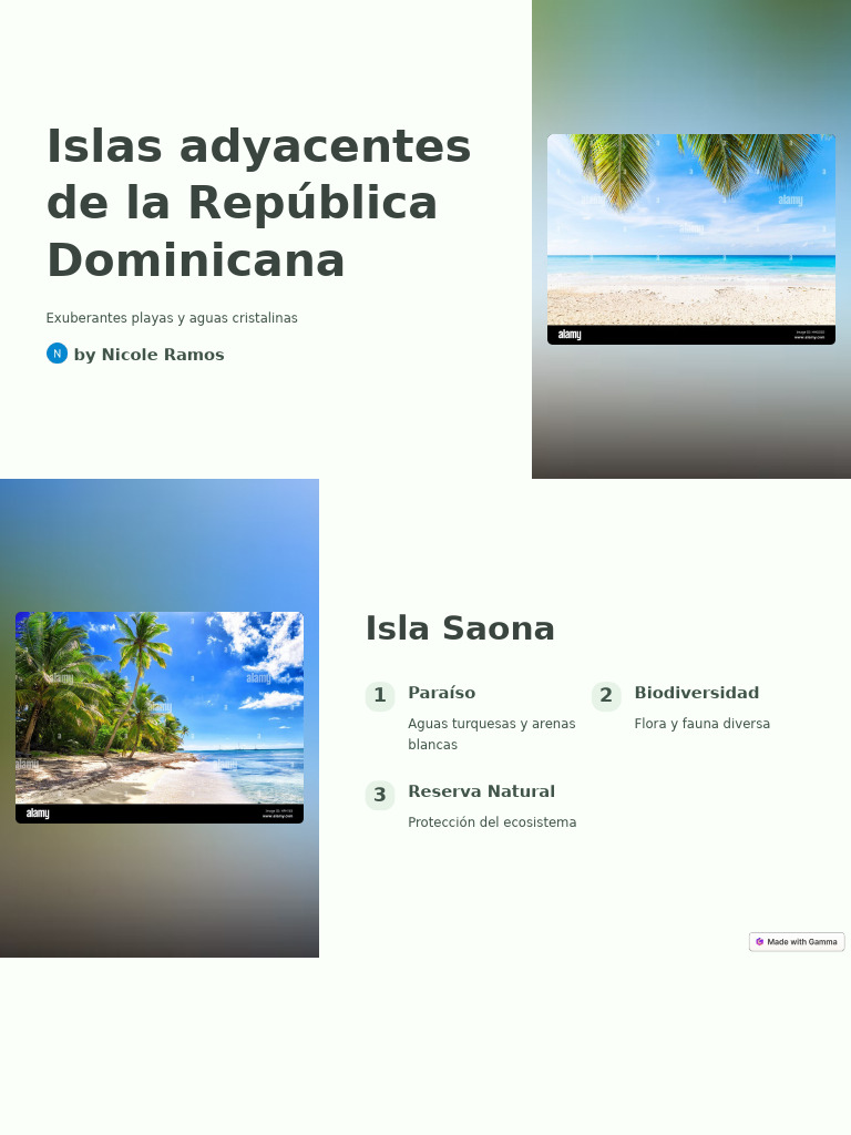 Islas Adyacentes de La Republica Dominicana | PDF