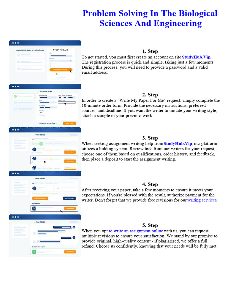 Problem Solving in The Biological Sciences and Engineering | PDF | Loans | Debt