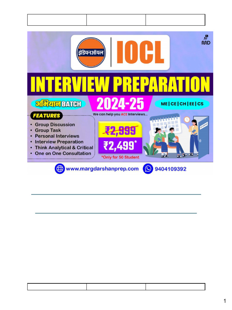 Iocl HR Q&A Interview | PDF | Reserve Bank Of India | Climate Change