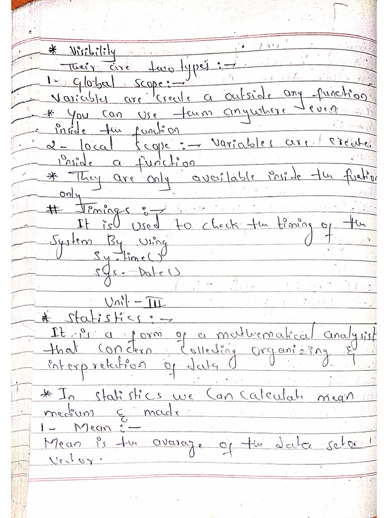 Unit3,4 R Programming | PDF