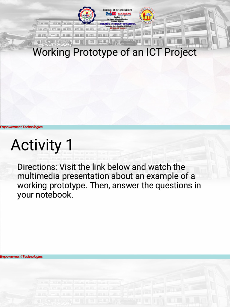 Creating an ICT Project Prototype Guide | PDF | Prototype | Computer ...