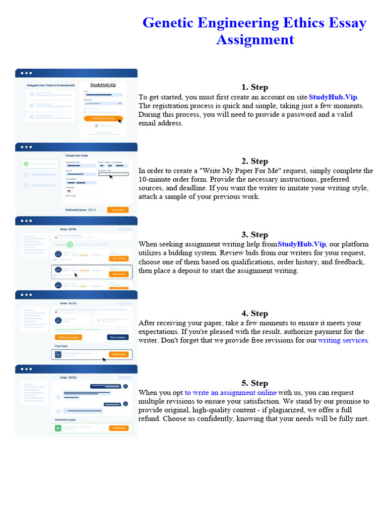 Genetic Engineering Ethics Essay Assignment | PDF | Intercontinental Ballistic Missile ...