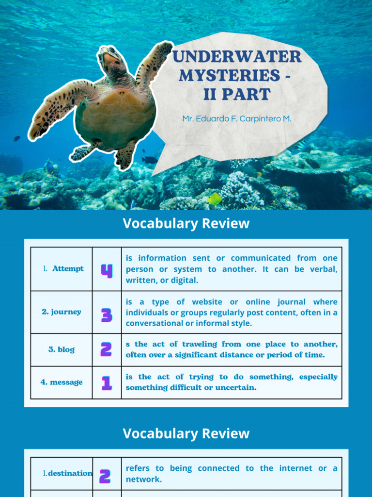 Underwater Mysteries | PDF