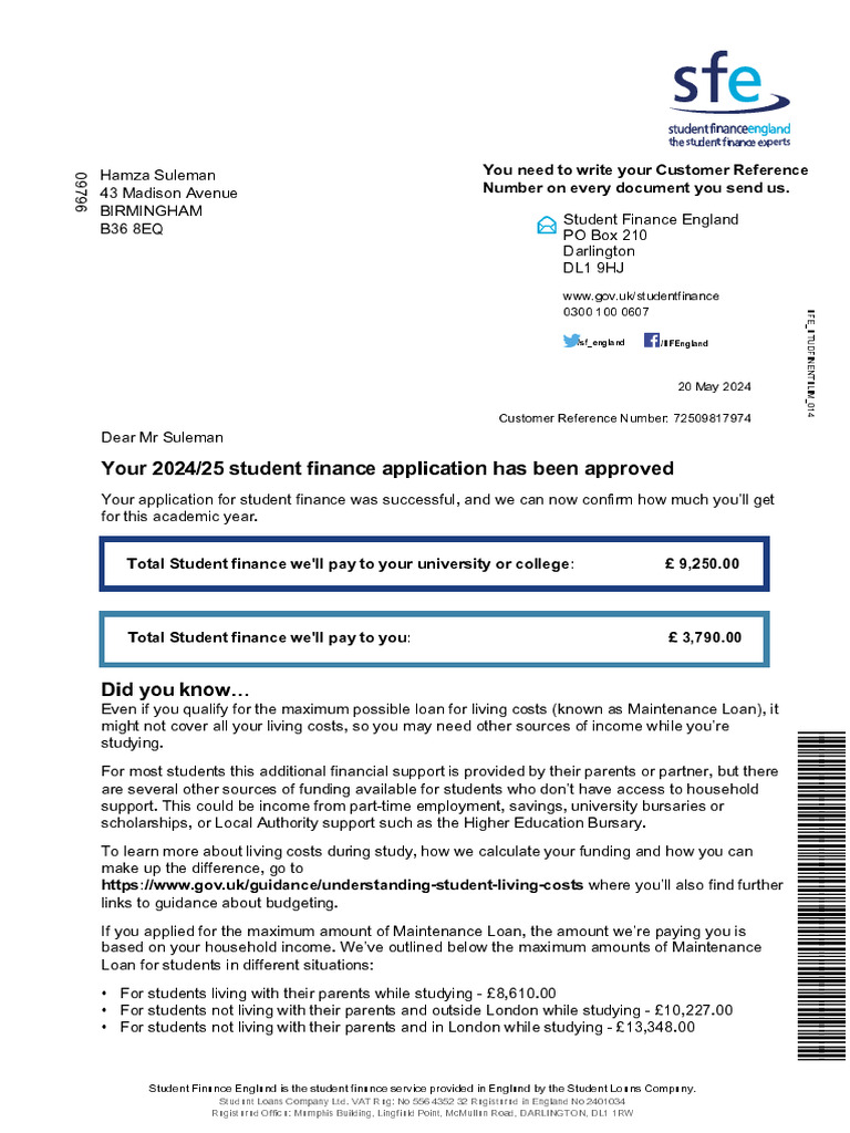 Letter of Entitlement | PDF | Cost Of Living | Economies