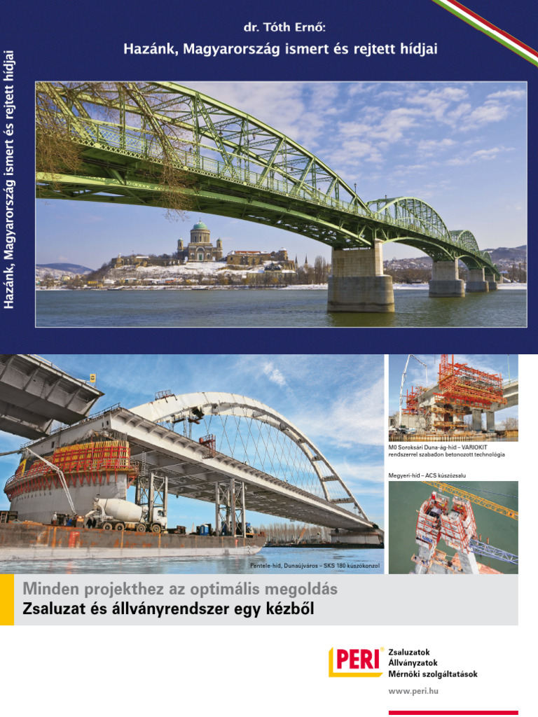Hazánk Magyarország Ismert És Rejtett Hídjai | PDF