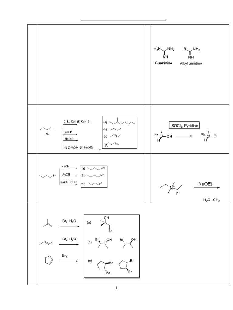 Midsem Exam CH221 - Answers | PDF