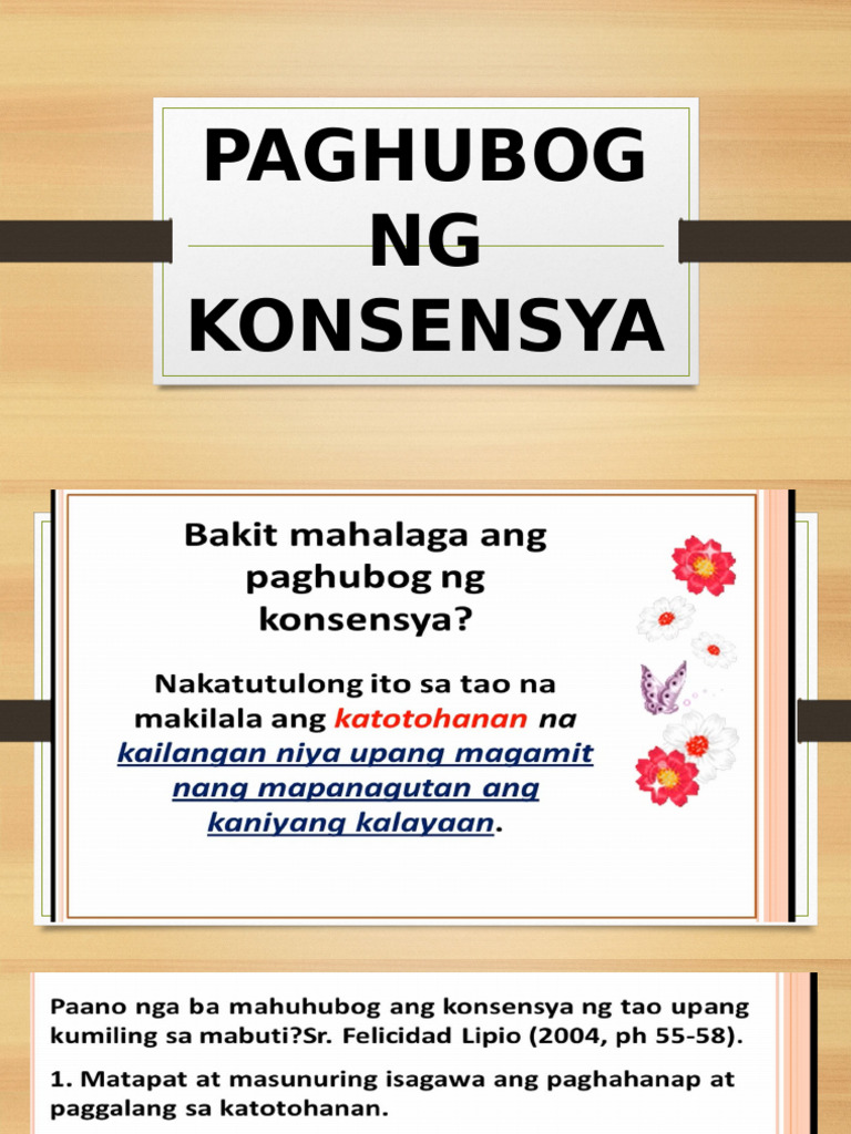 Paghubog NG Konsensya | PDF