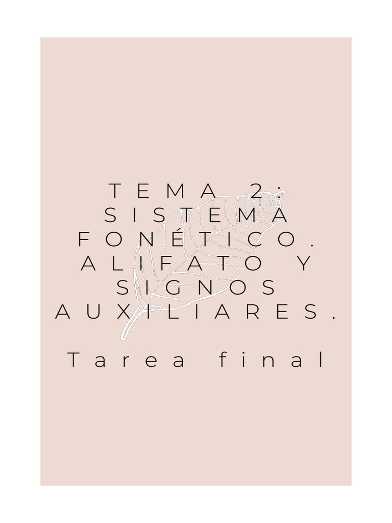 Tema 2. Tarea Final | PDF
