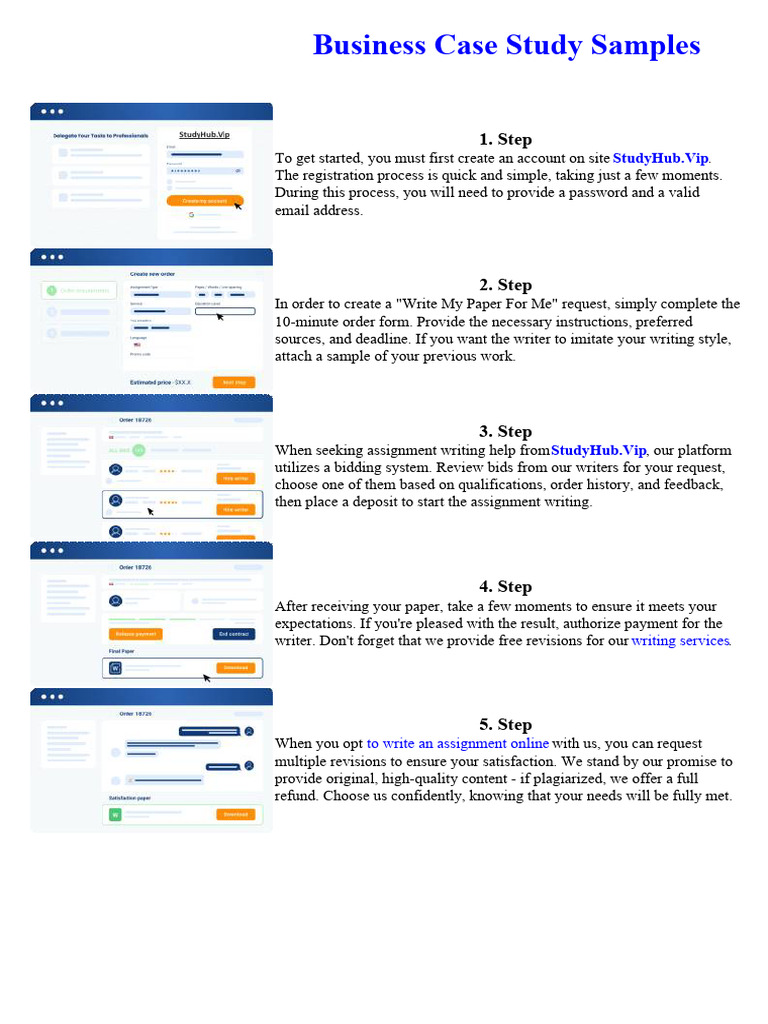 Business Case Study Samples | PDF