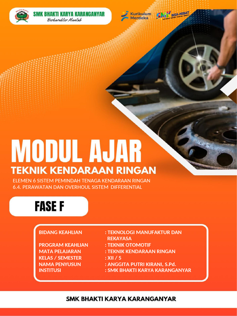 Modul Ajar Sasis Xii Anggita Putri Kirani | PDF