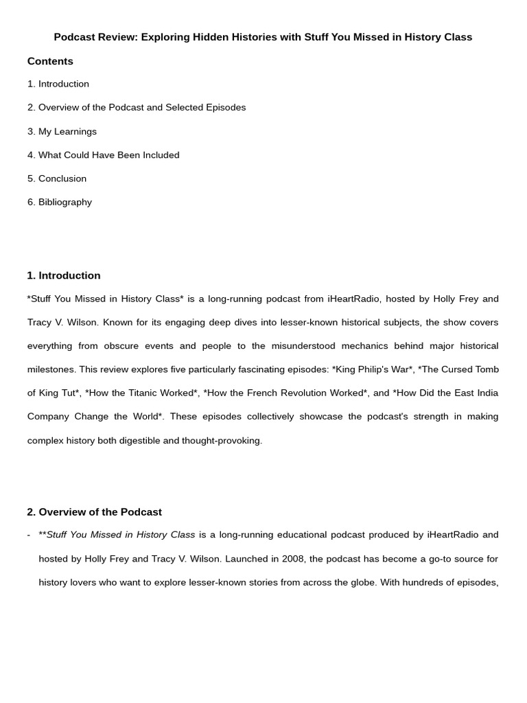 Stuff - You - Missed - in - History - Class - Review New | PDF ...