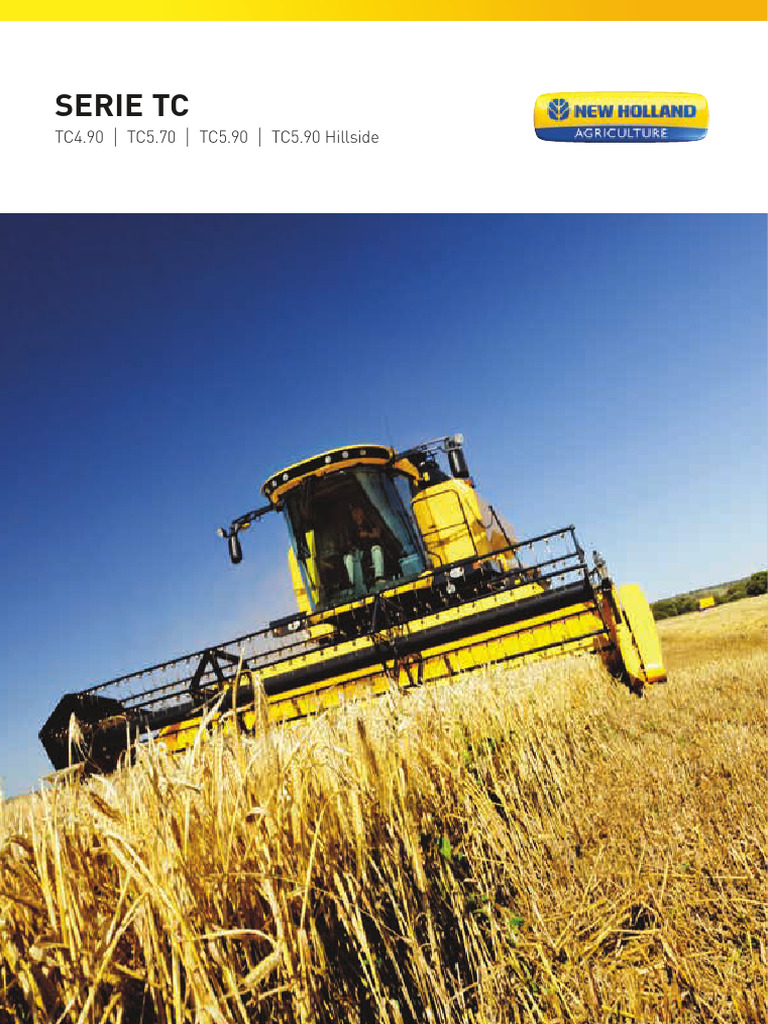 Cosechadoras TC: Productividad y Comfort | PDF | Motores