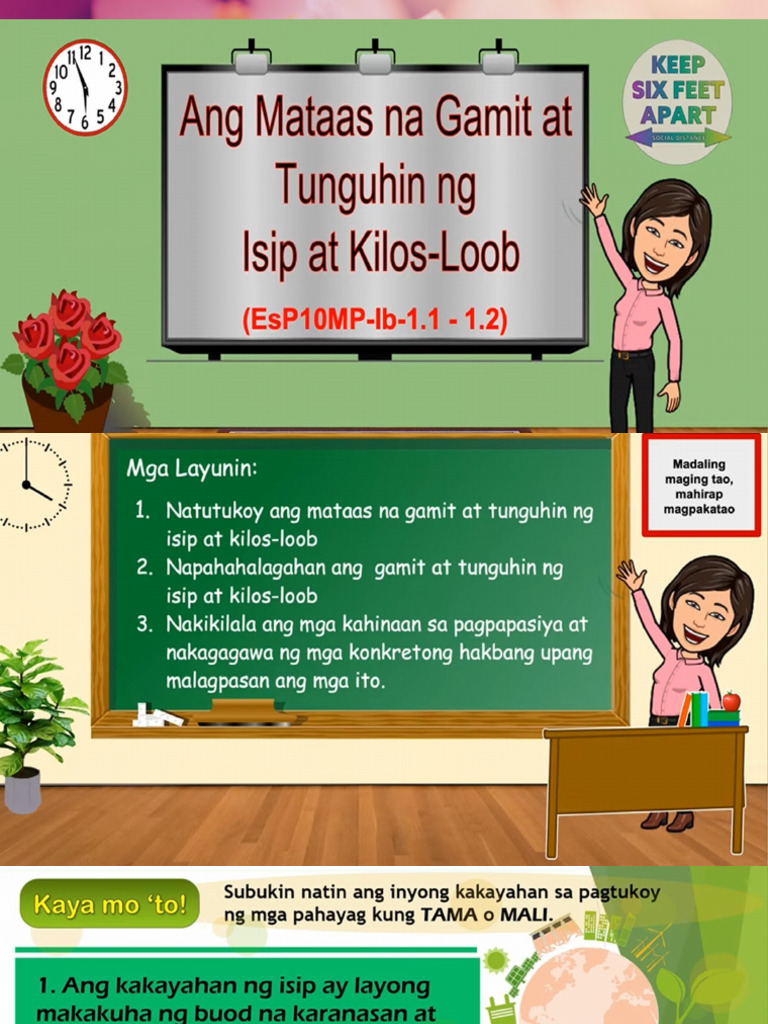 Isip at Kilos Loob-Wk 2 | PDF