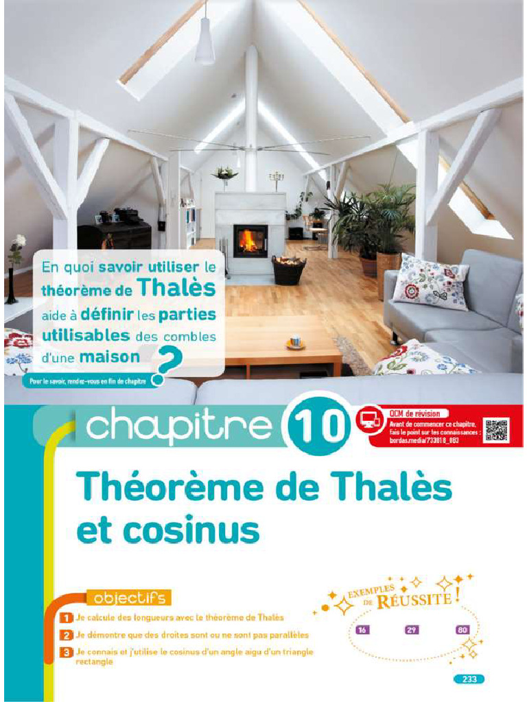 Chapitre Thales 4e Jad | PDF