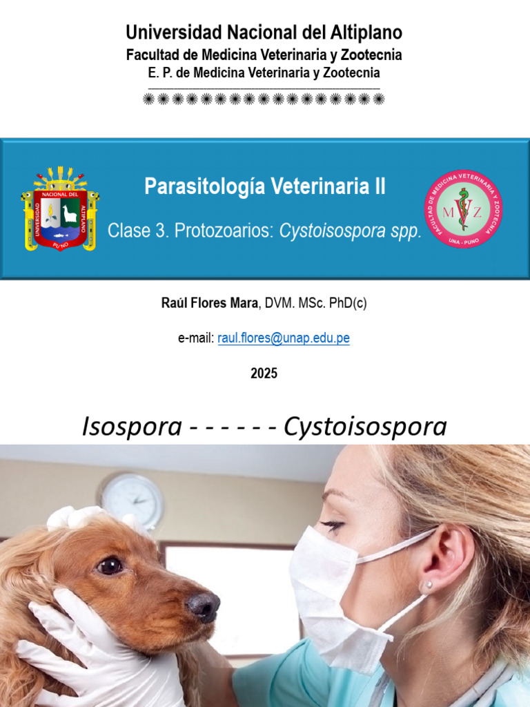 Cystoisospora suis en Parasitología Veterinaria | PDF | Animales y ...