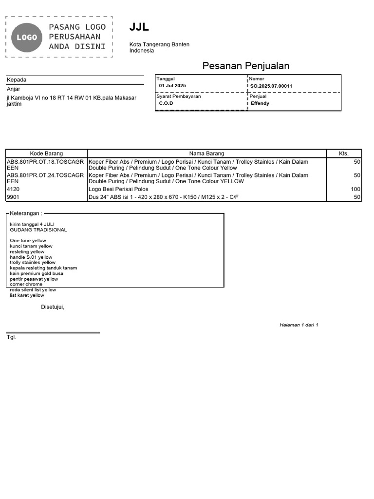 Anjar So.2025.07.00011 | PDF