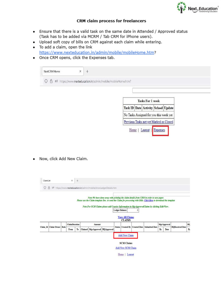 PDFGuidliness For Updated Claim Process PDF | PDF