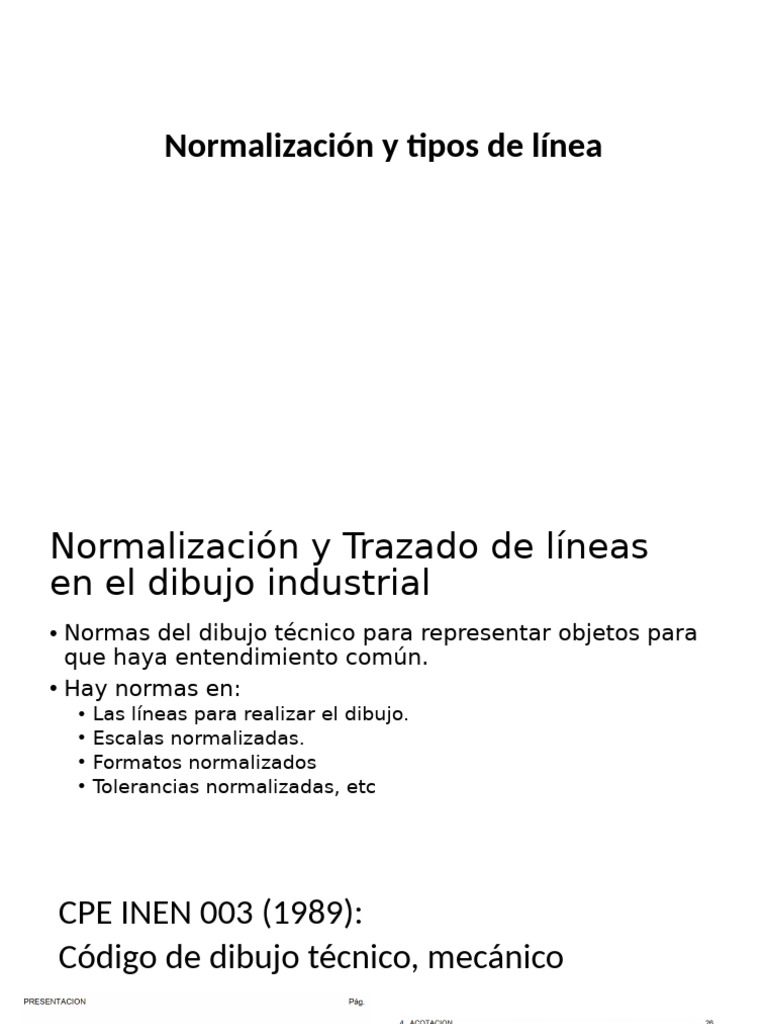 Sesión 4 - 6 Líneas, Escalas, Formato | PDF
