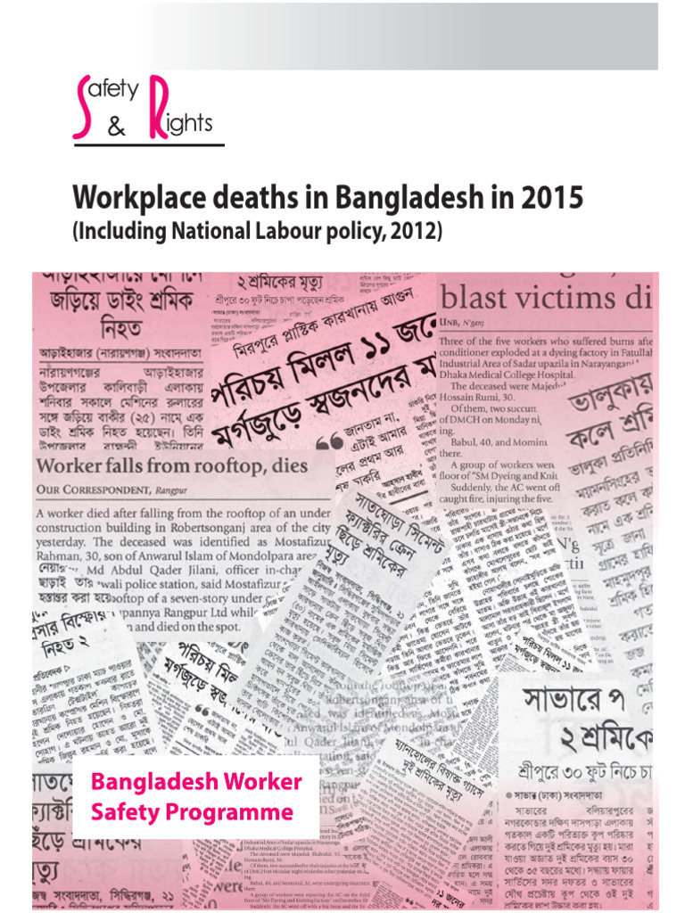 SR Workplace Death 2015 | PDF | Occupational Safety And Health | Safety