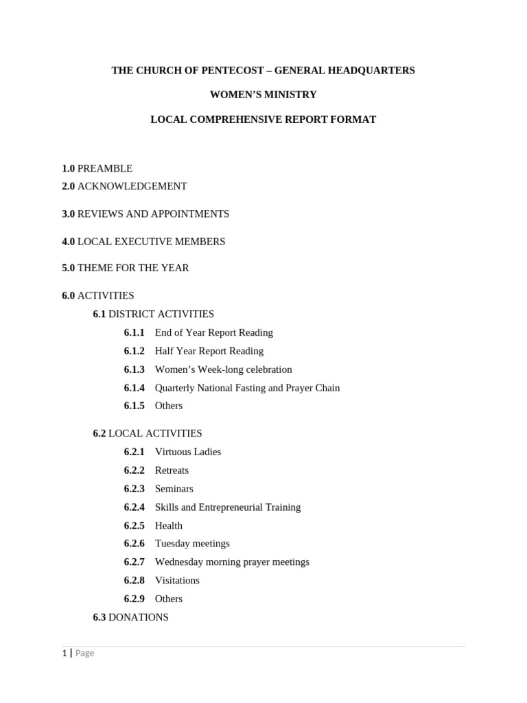 Local Comprehensive Format-2 | PDF
