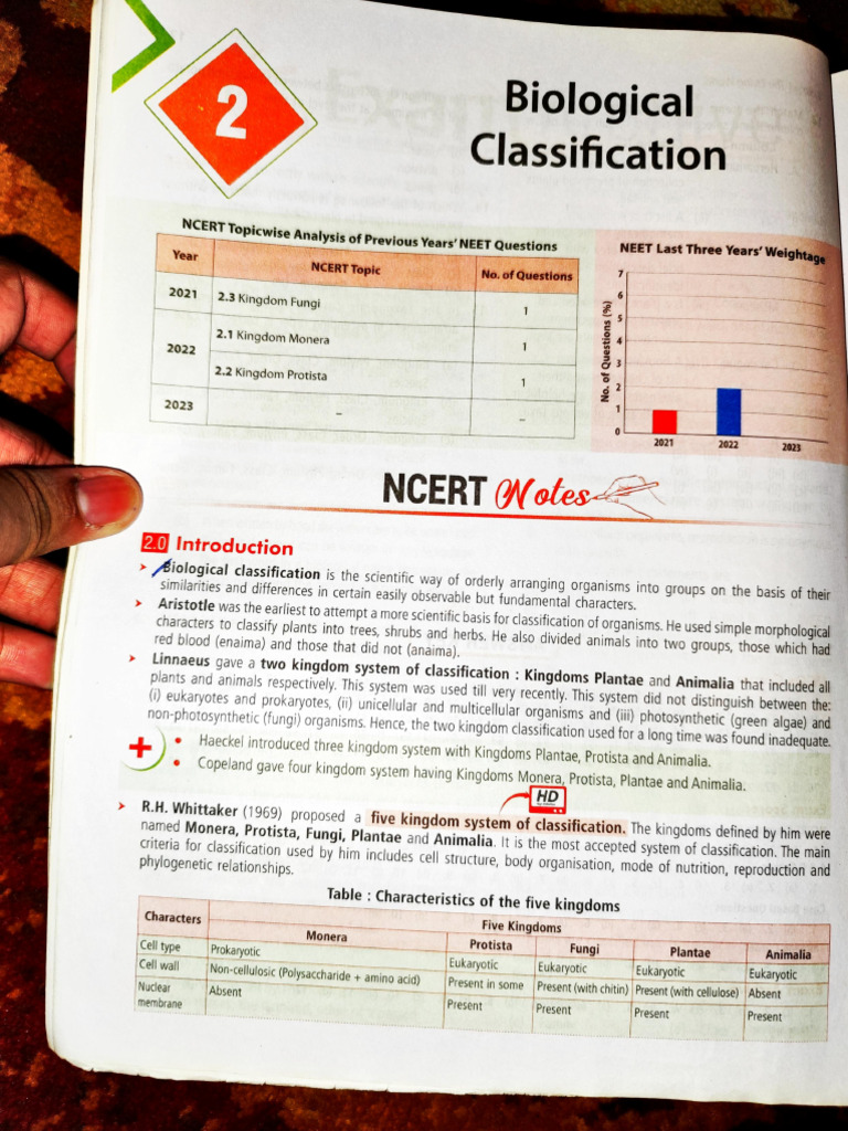 Biological Classification | PDF | Bacteria | Cell (Biology)