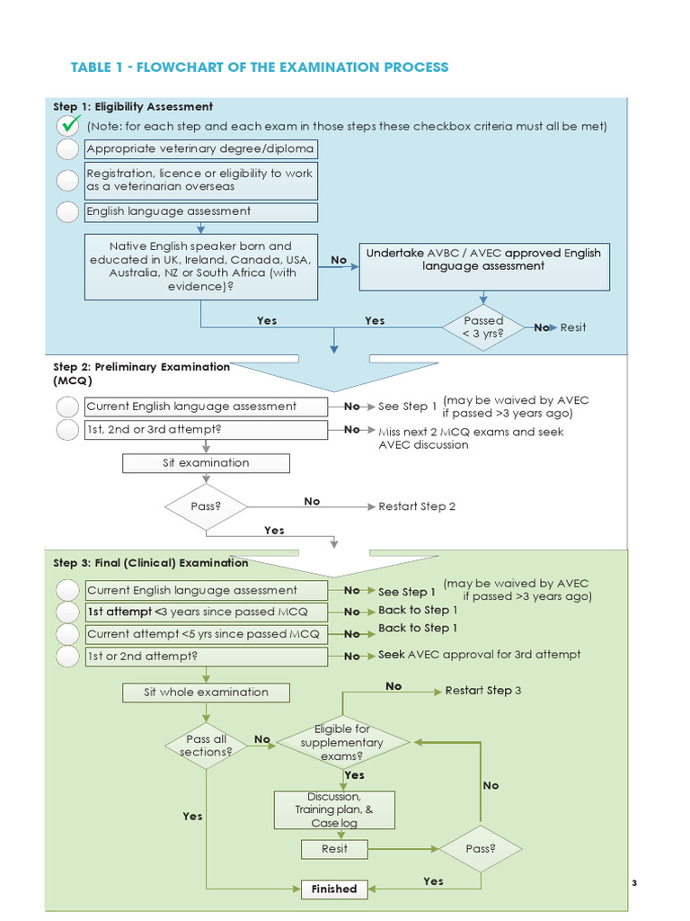 ECVS Exam Process Overview 2025 | PDF | Health Care | Qualifications