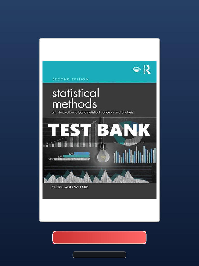 Statistical Methods 2 Ed Willard eBook and TestBank Bundle Full ...