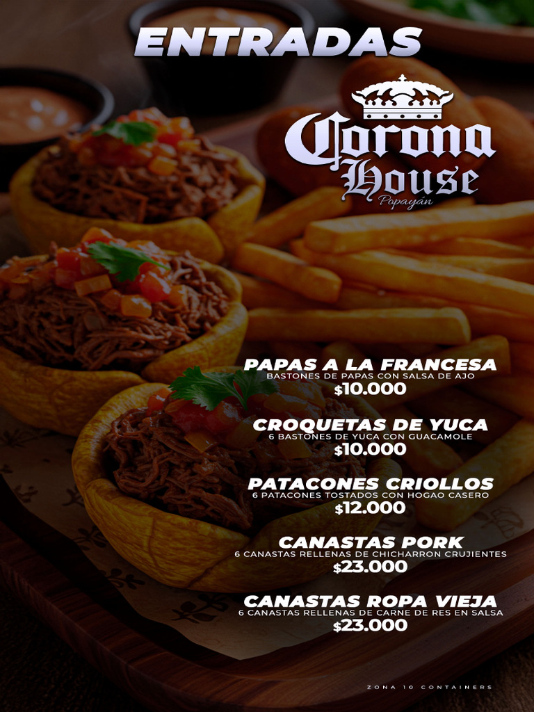 Carta Corona House 2025 | PDF