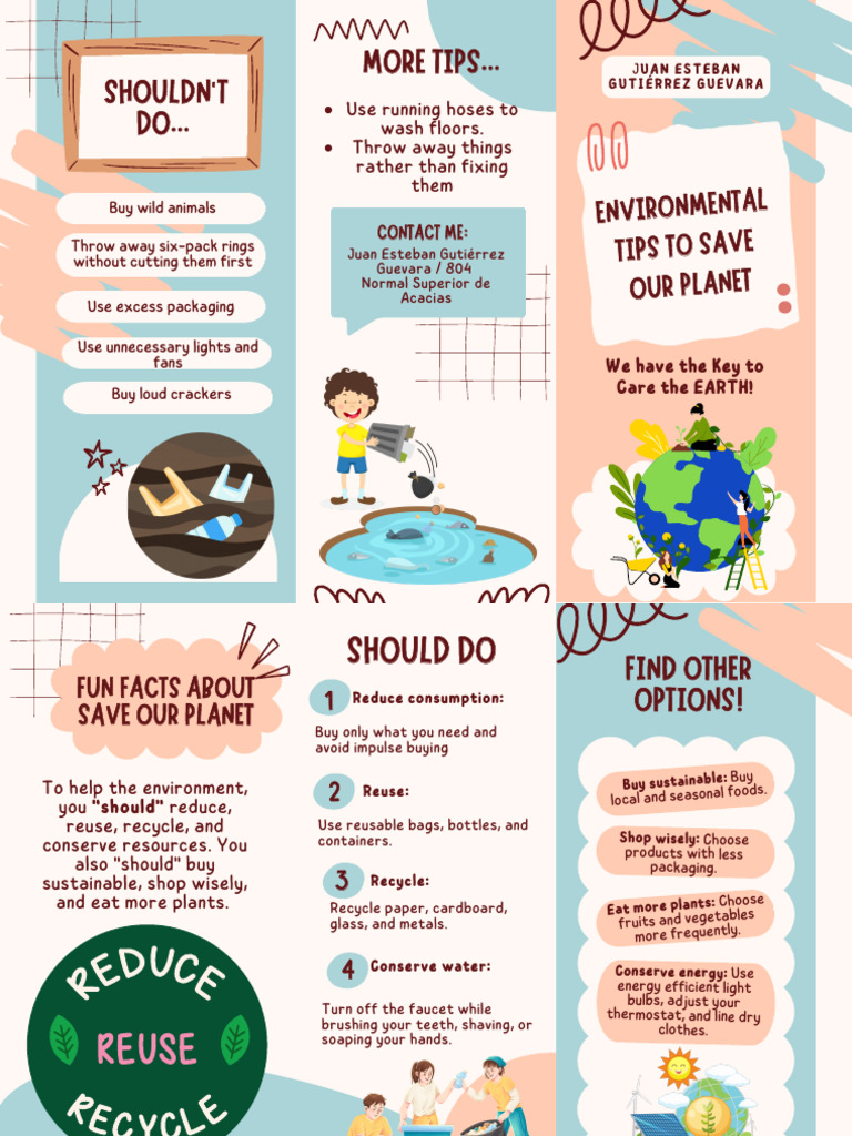 Blue and Light Pink Playful Illustrative Kids Importance of Reading ...