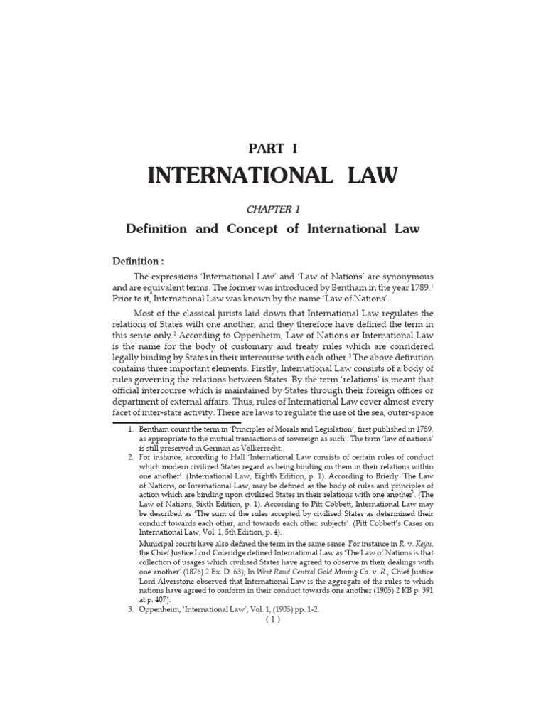 International Law & Human Rights by HMO - Agarwal | PDF | International ...