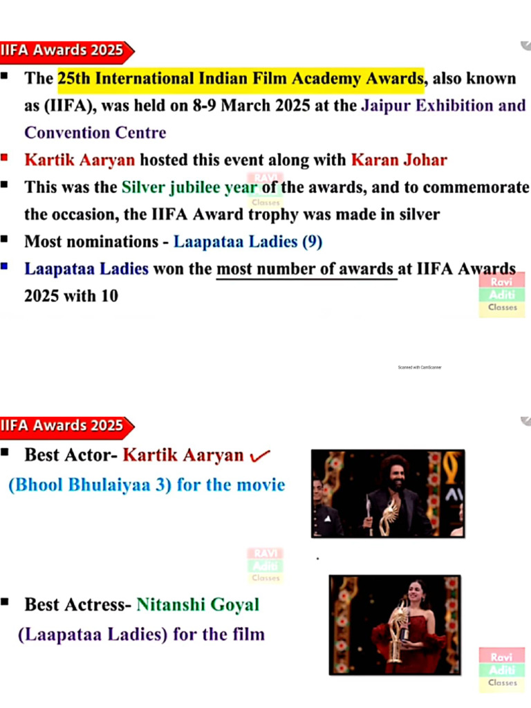 Iifa Award 2025 | PDF