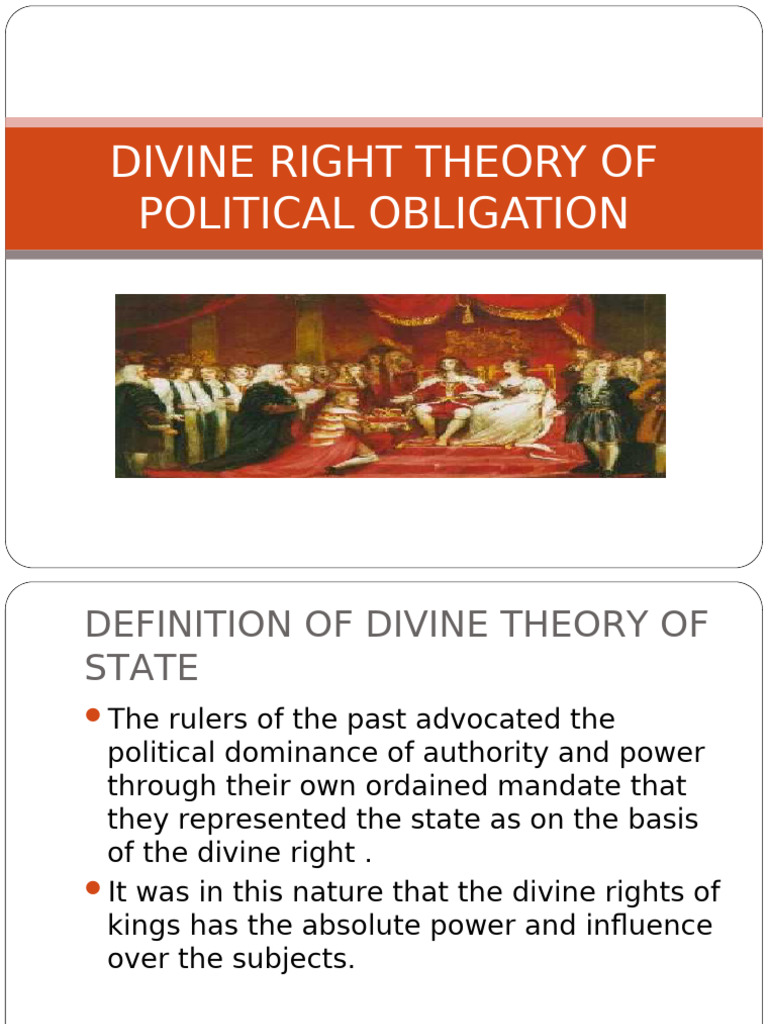 Divine Theory of State | PDF | Divinity | Theory