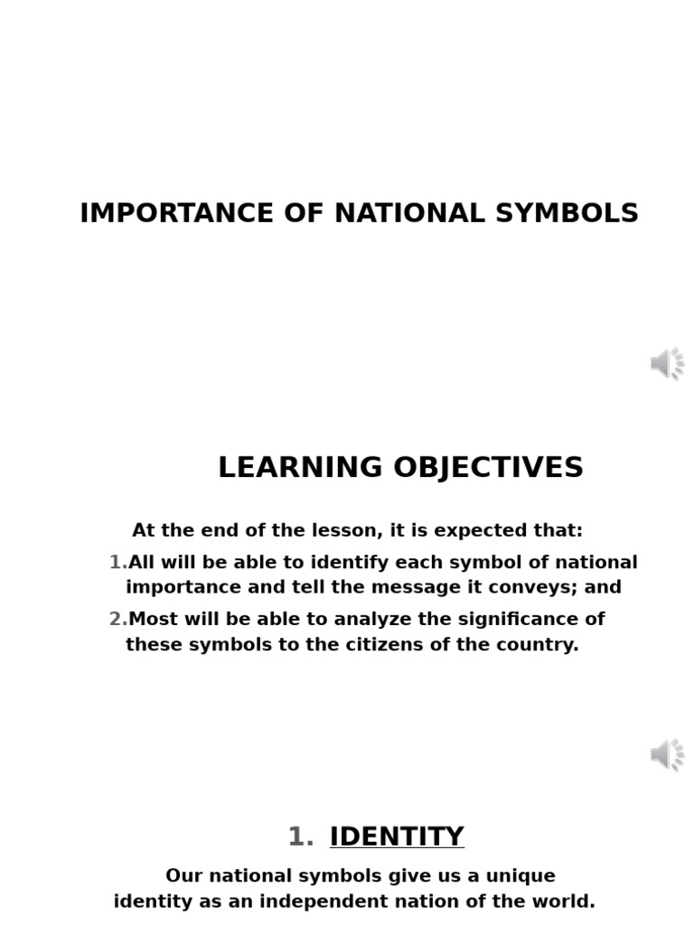 Importance of National Symbols | PDF