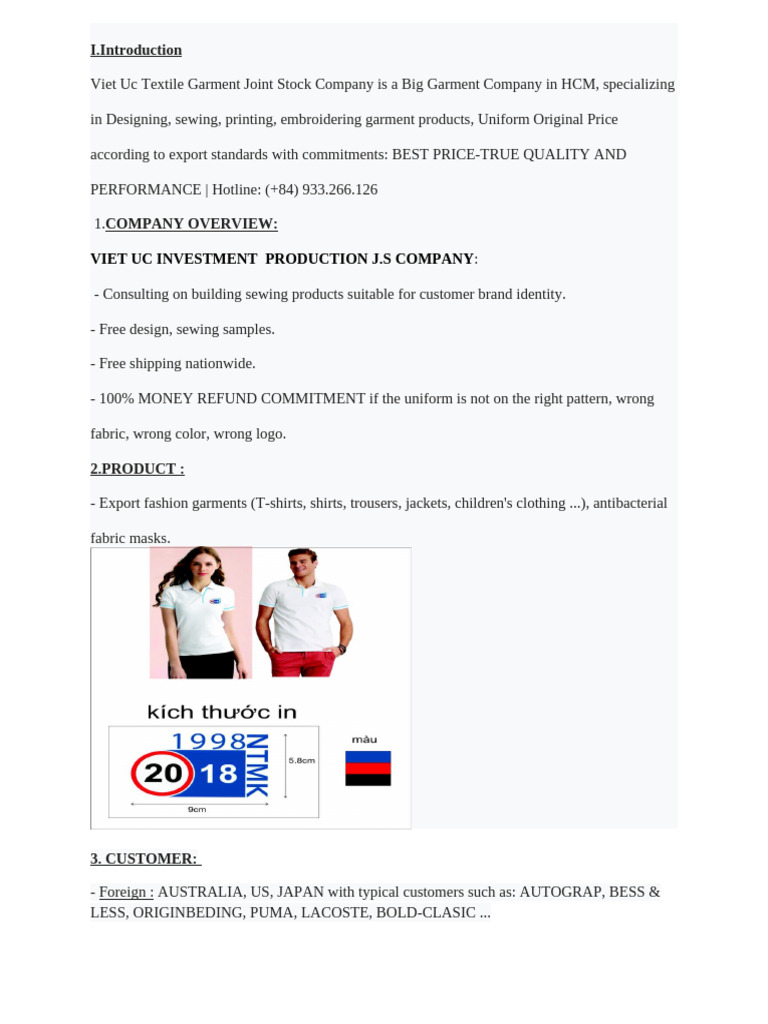Viet Uc Profile-2024 | PDF
