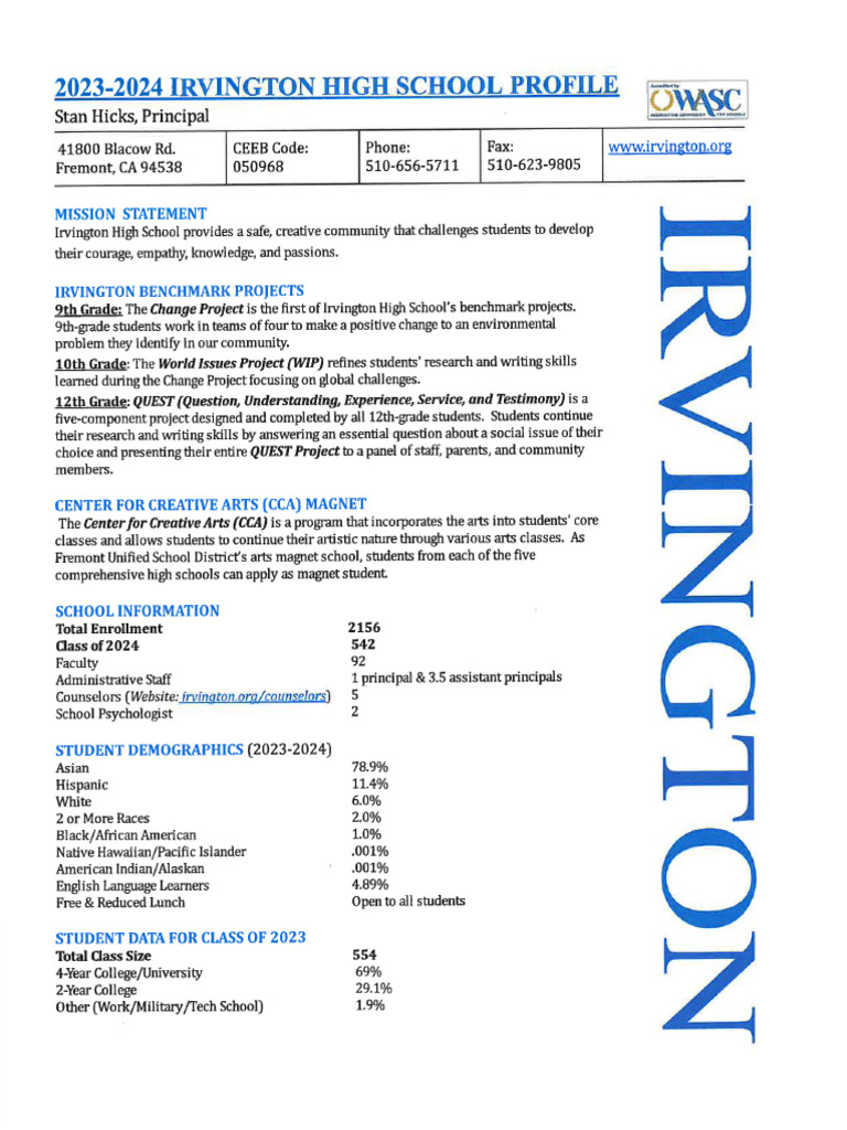 School Profile | PDF