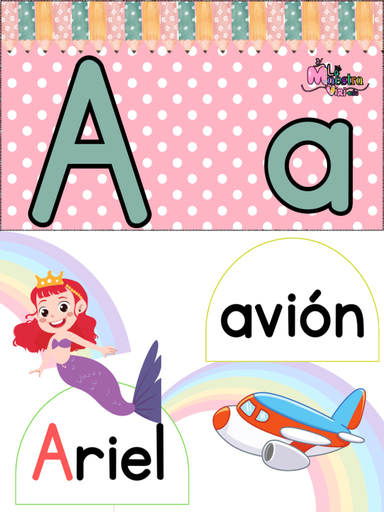 Abecedario Arcoiris-Lamaestraviri 20240713 212614 0000 | PDF