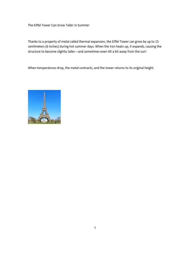 Eiffel Tower | PDF