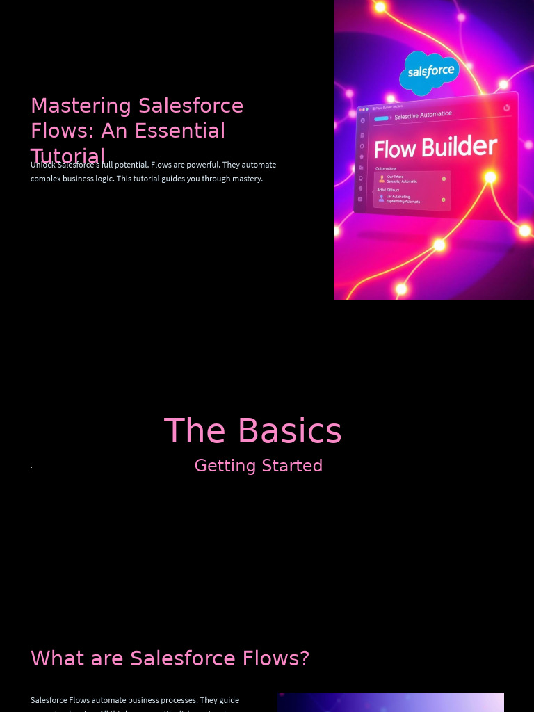 Mastering Salesforce Flows An Essential Tutorial (1) (Autosaved) | PDF | Automation | Debugging