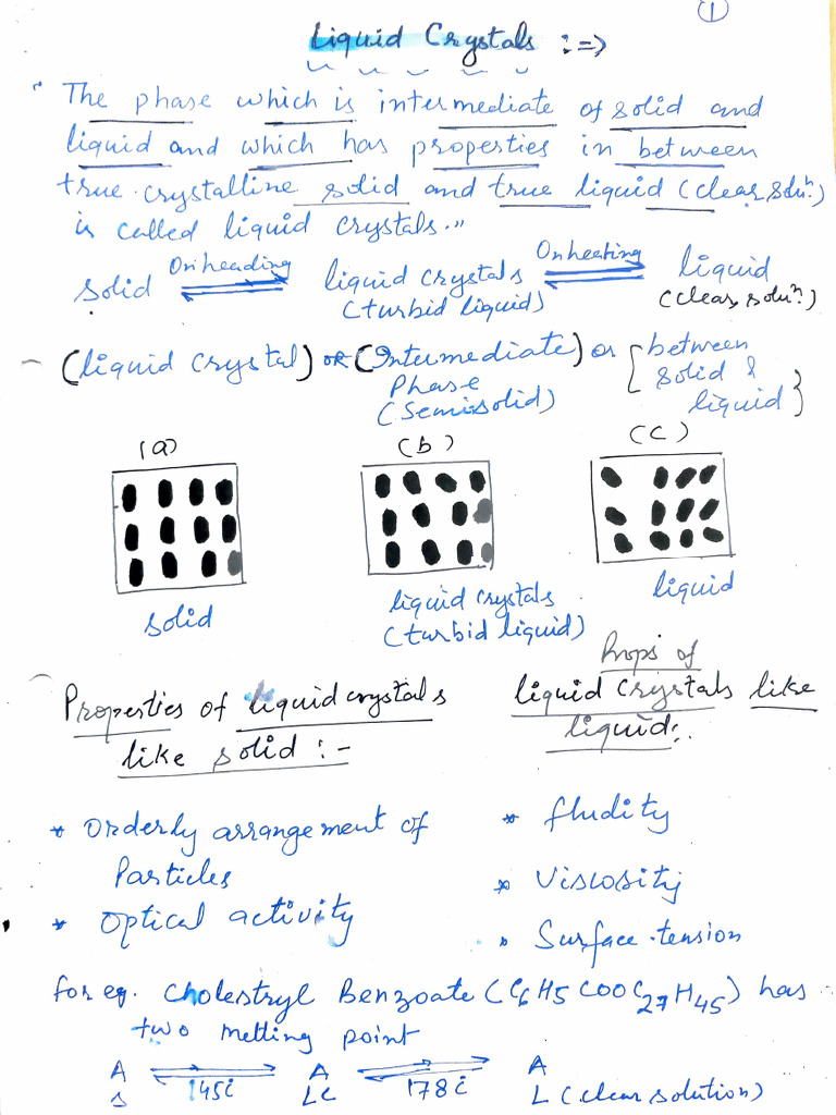 Liquid Crystal PDF | PDF