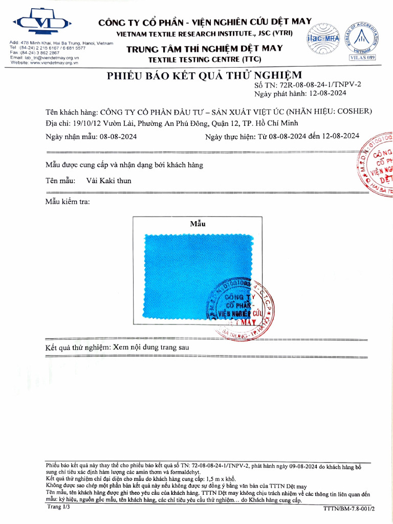 72r-1-Test Kaki Thun-Vu-D-8.24 | PDF