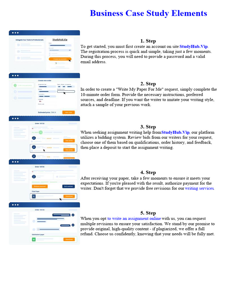 Business Case Study Elements | PDF | Brand | Martin Luther
