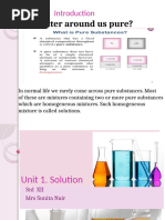 Lab 1 Preparation of Solutions | PDF | Solution | Concentration