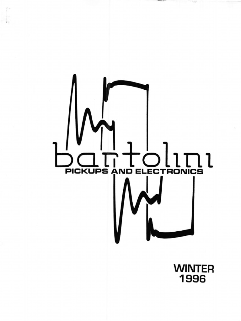 Bartolini Pickups and Electronics Overview | PDF | Bass Guitar | Guitars